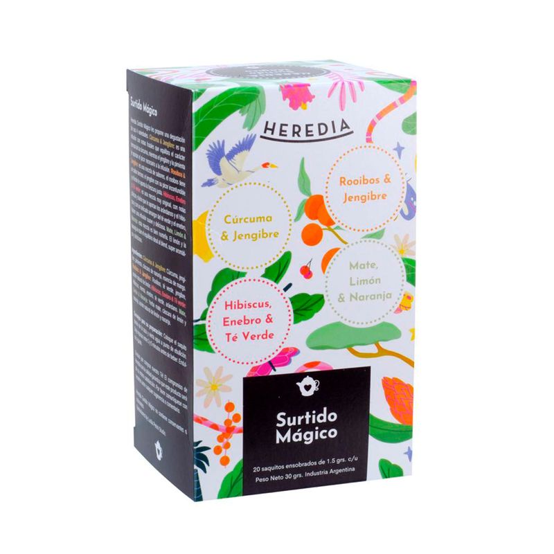 Té Heredia surtido magico 20 uni - Carrefour