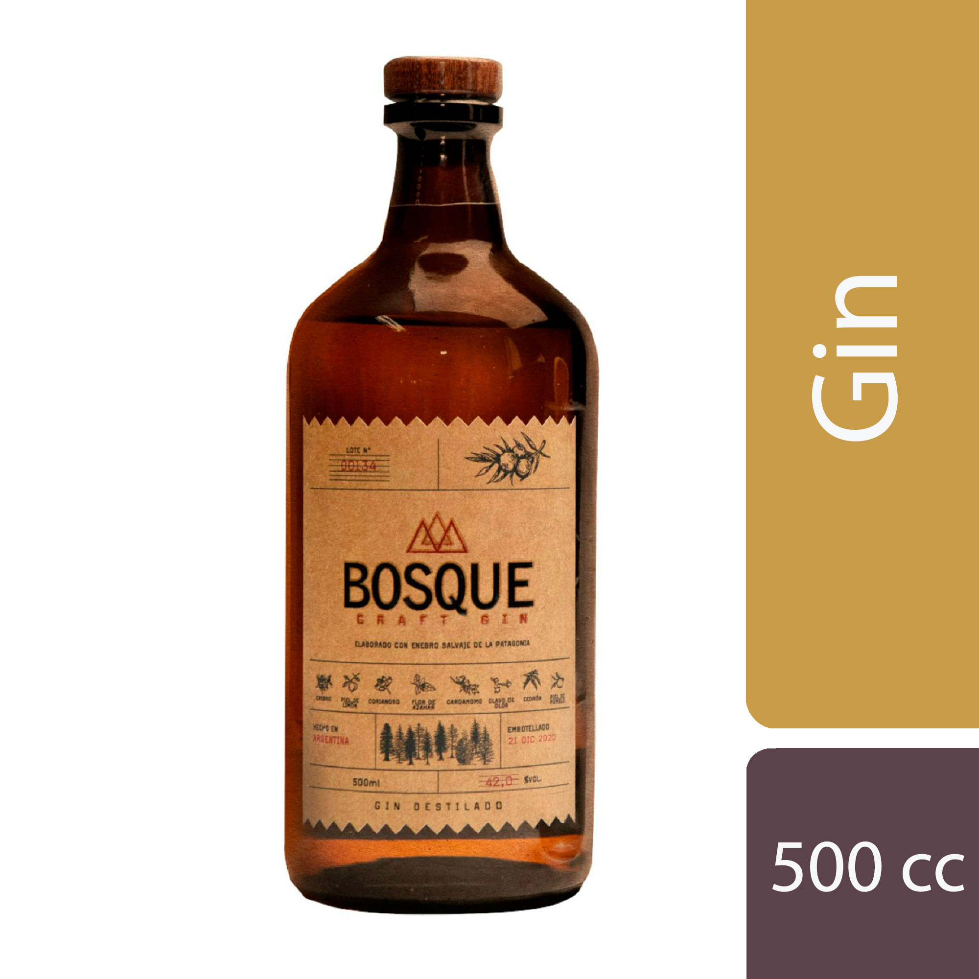 Gin Bosque 500 cc. - Carrefour