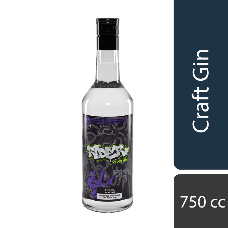 Gin Rider en botella 750 cc. - Carrefour