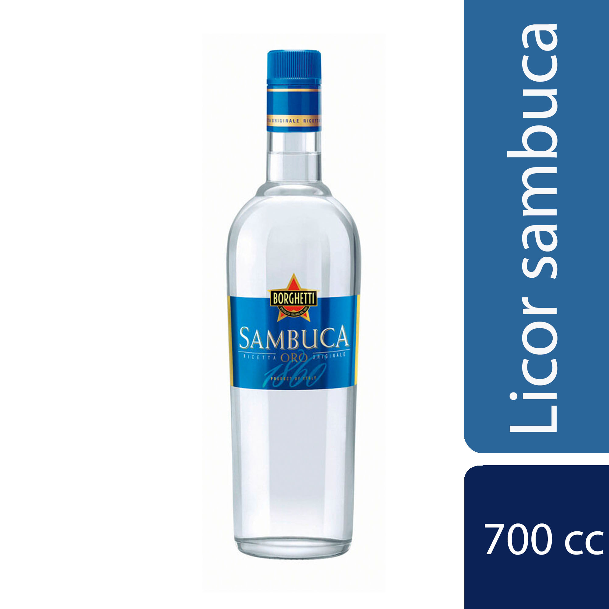 Licor Sambuca Borghetti 700 cc. - Carrefour