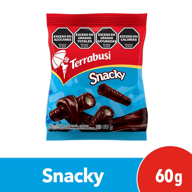 Obleas Snacky mini chocolate 60 g. - Carrefour
