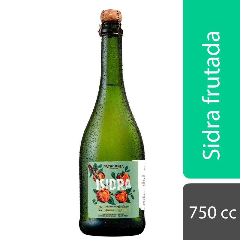 Sidra Patagonia frutada isidra 750 cc. - Carrefour