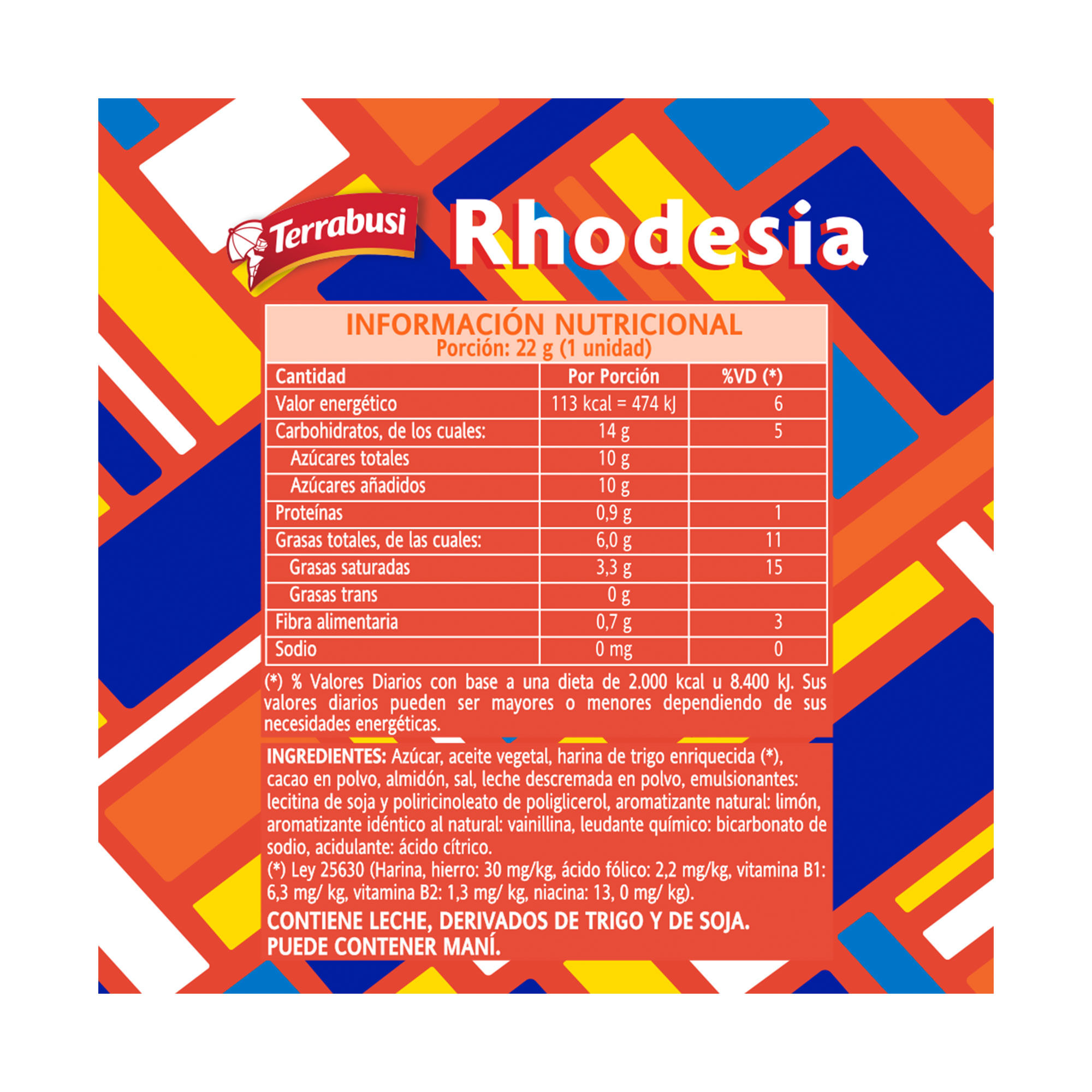 Oblea Rhodesia clásica 22 g. - Carrefour