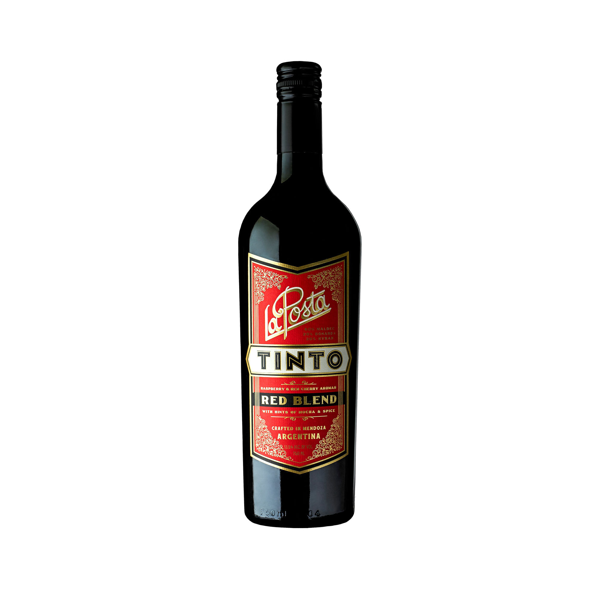 Vino tinto La posta red blend 750 cc. - Carrefour