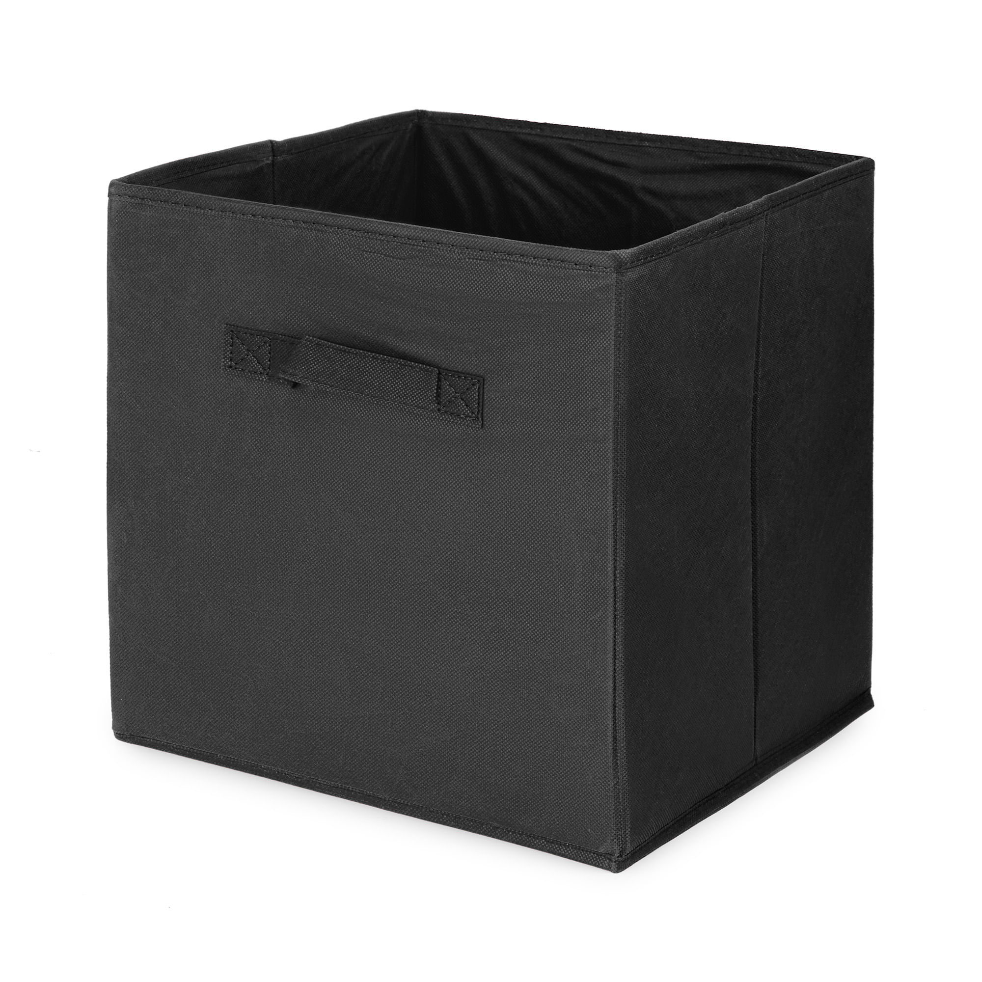 Cubo organizador flexible 31x31 cm negro - Carrefour