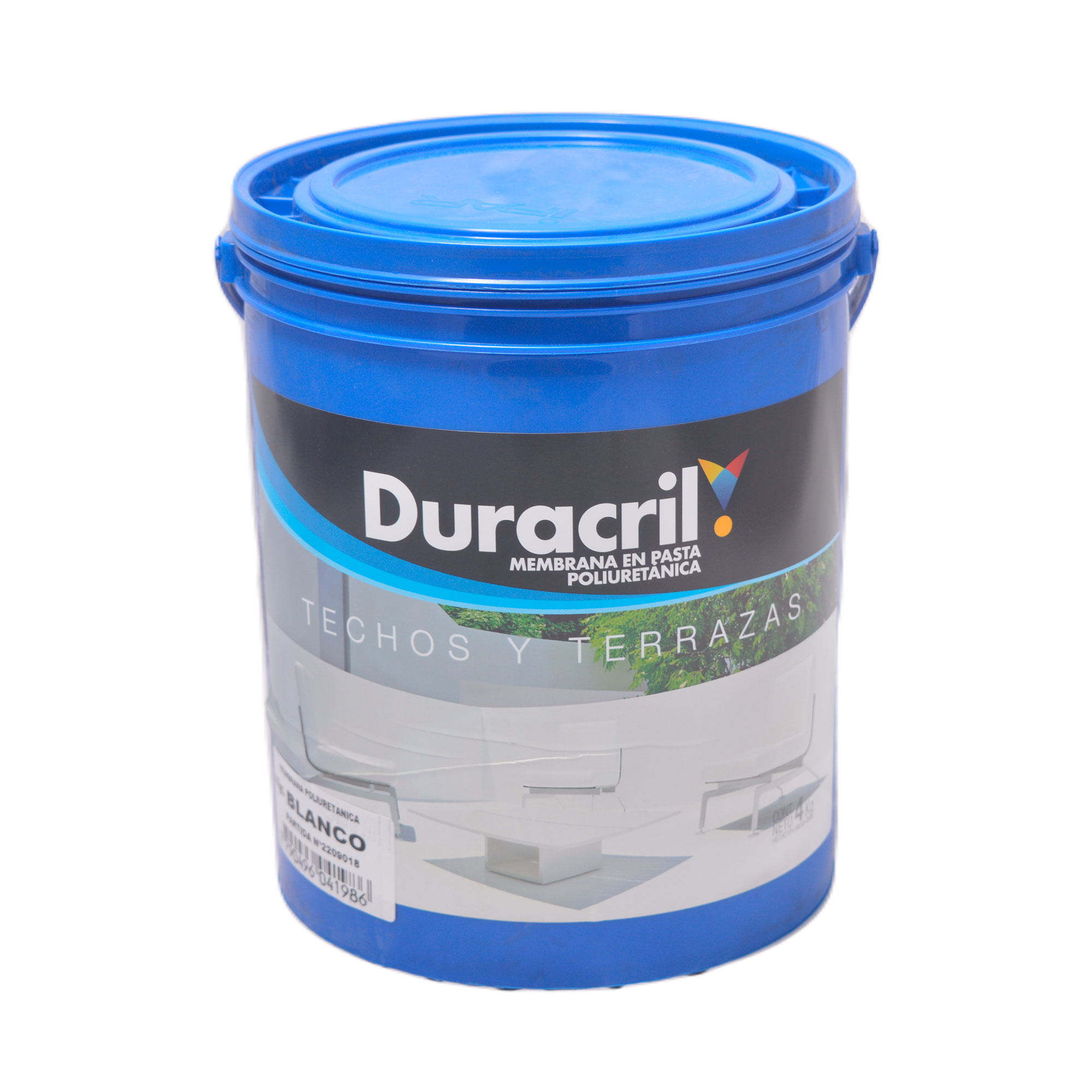 Membrana poliuretánica Duracril para techo blanca 4 kg - Carrefour