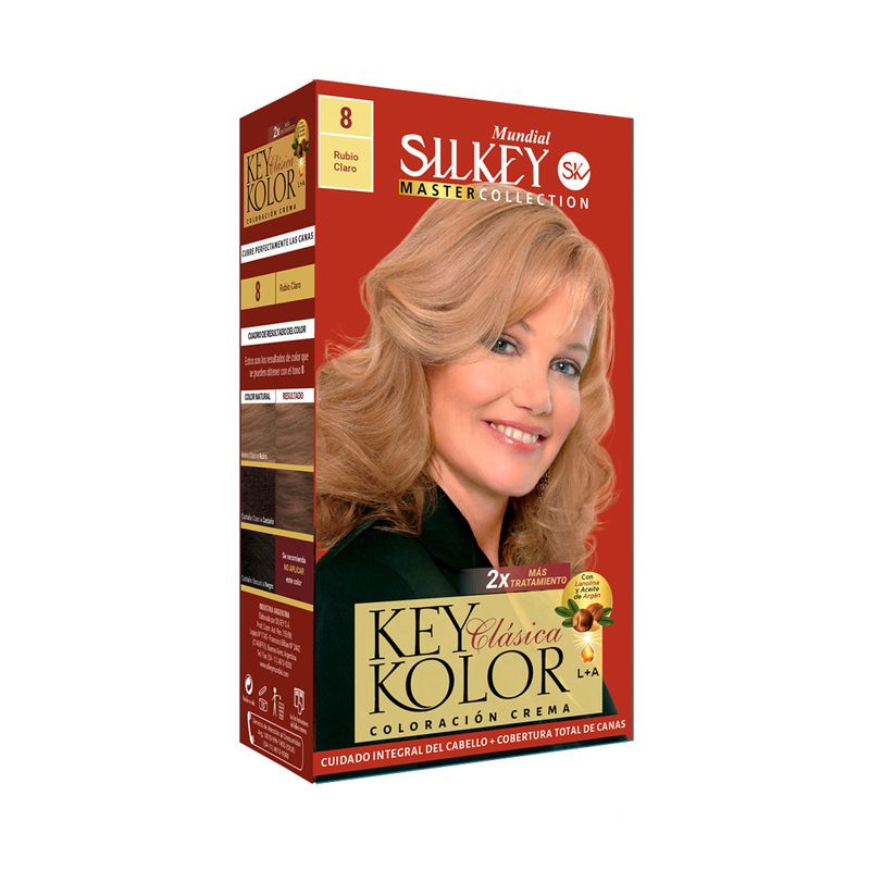 Color permanente Key color rubio claro 1 uni - Carrefour