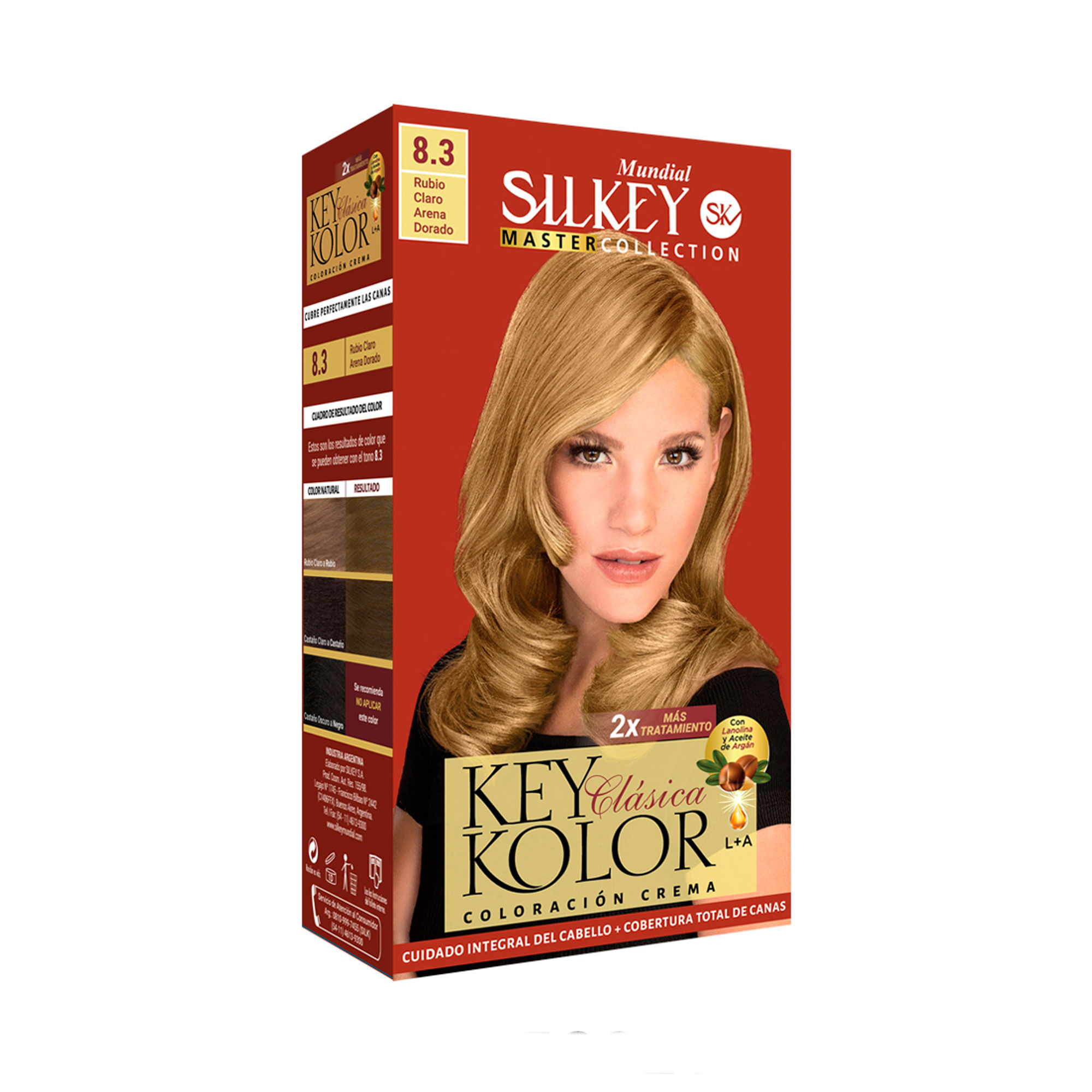 Color permanente Key color rubio claro arena dorado 1 uni - Carrefour