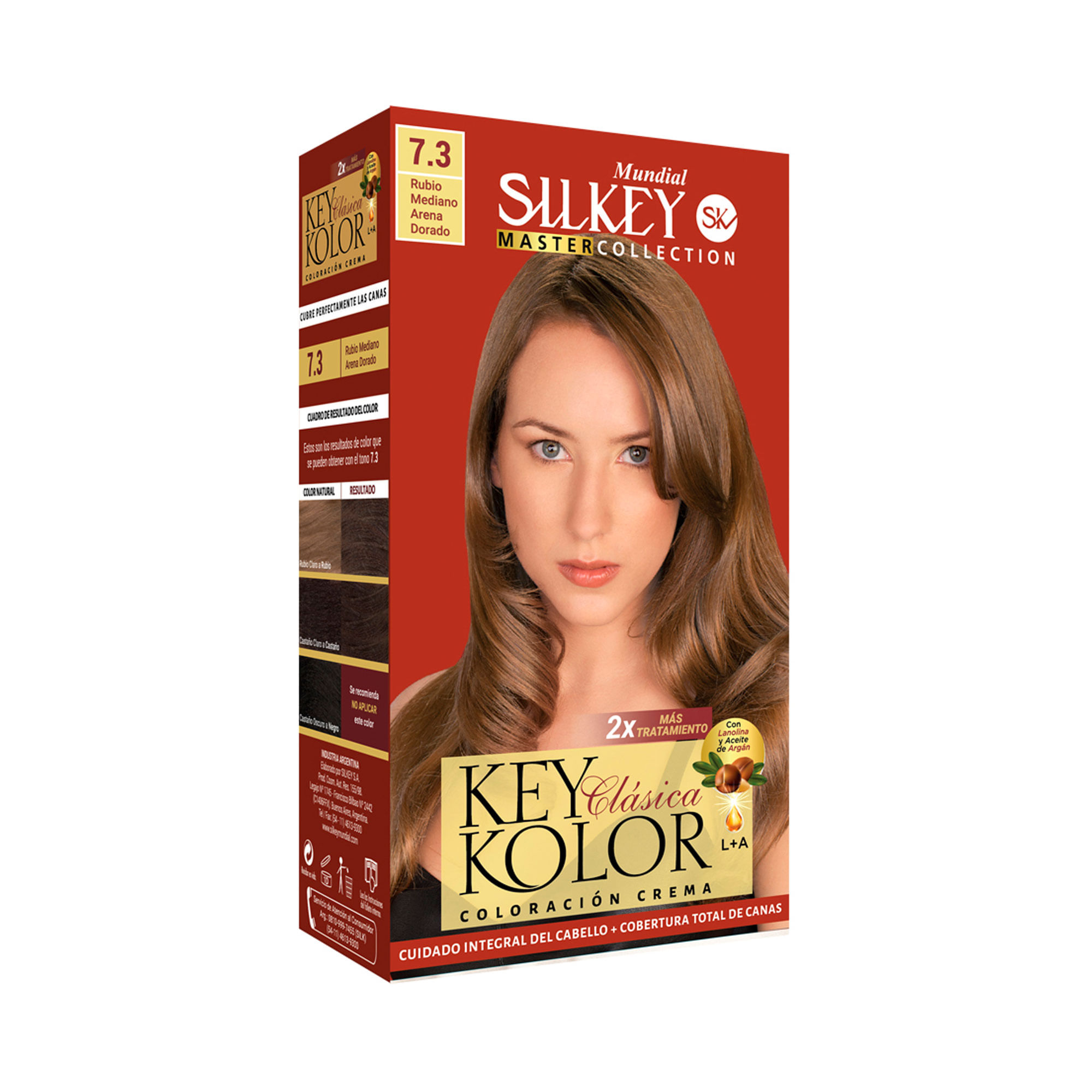 Color permanente Key color rubio mediano arena dorado 1 uni - Carrefour