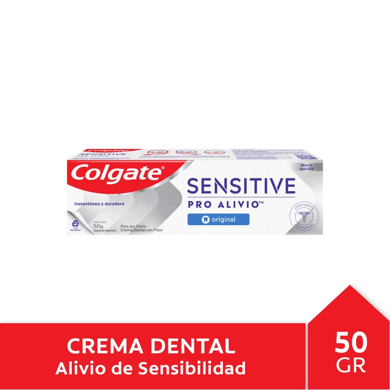 Pasta Dental Colgate Sensitive Pro Alivio Original 50 g. - Carrefour
