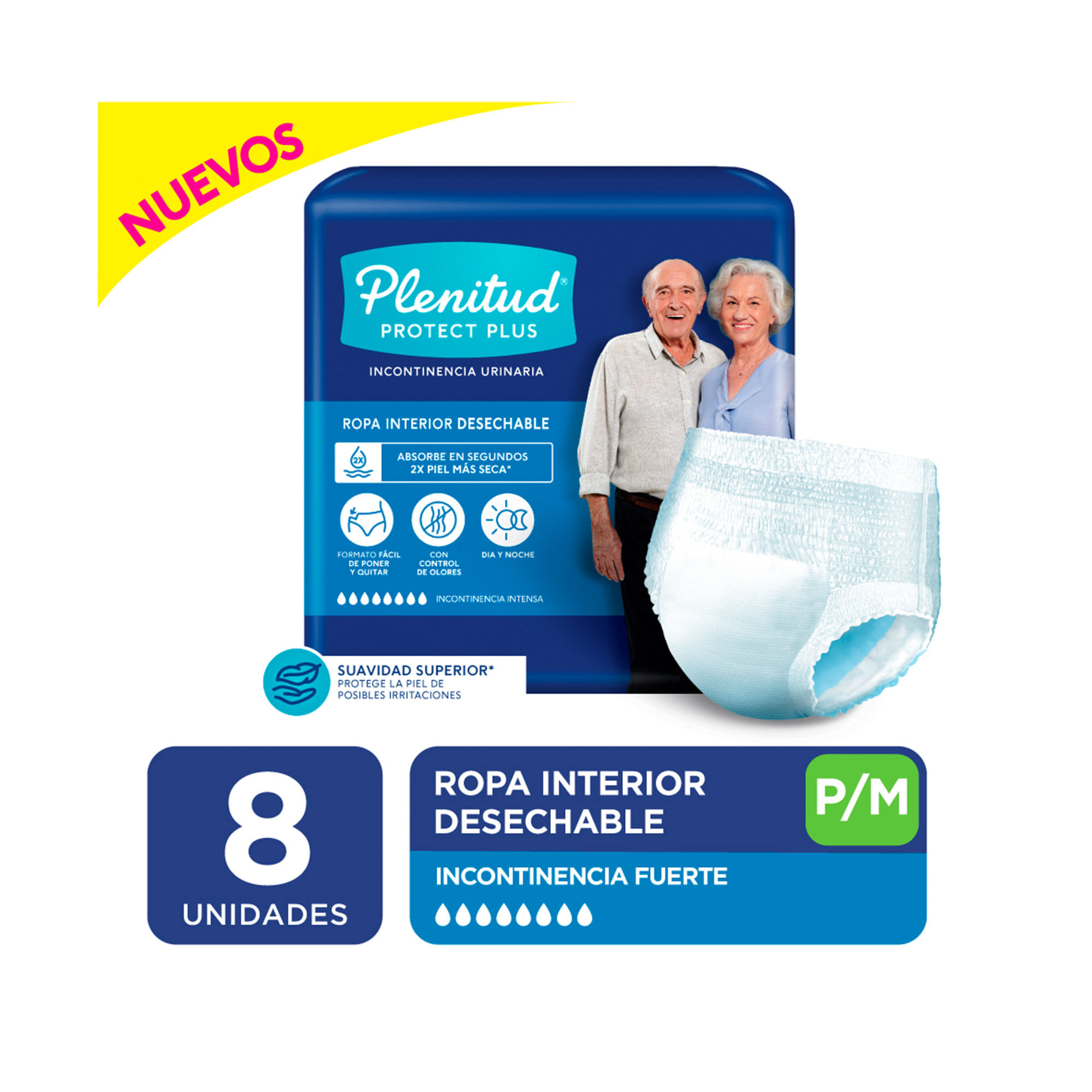 Ropa interior Plenitud P-M protect plus x 8 uni - Carrefour