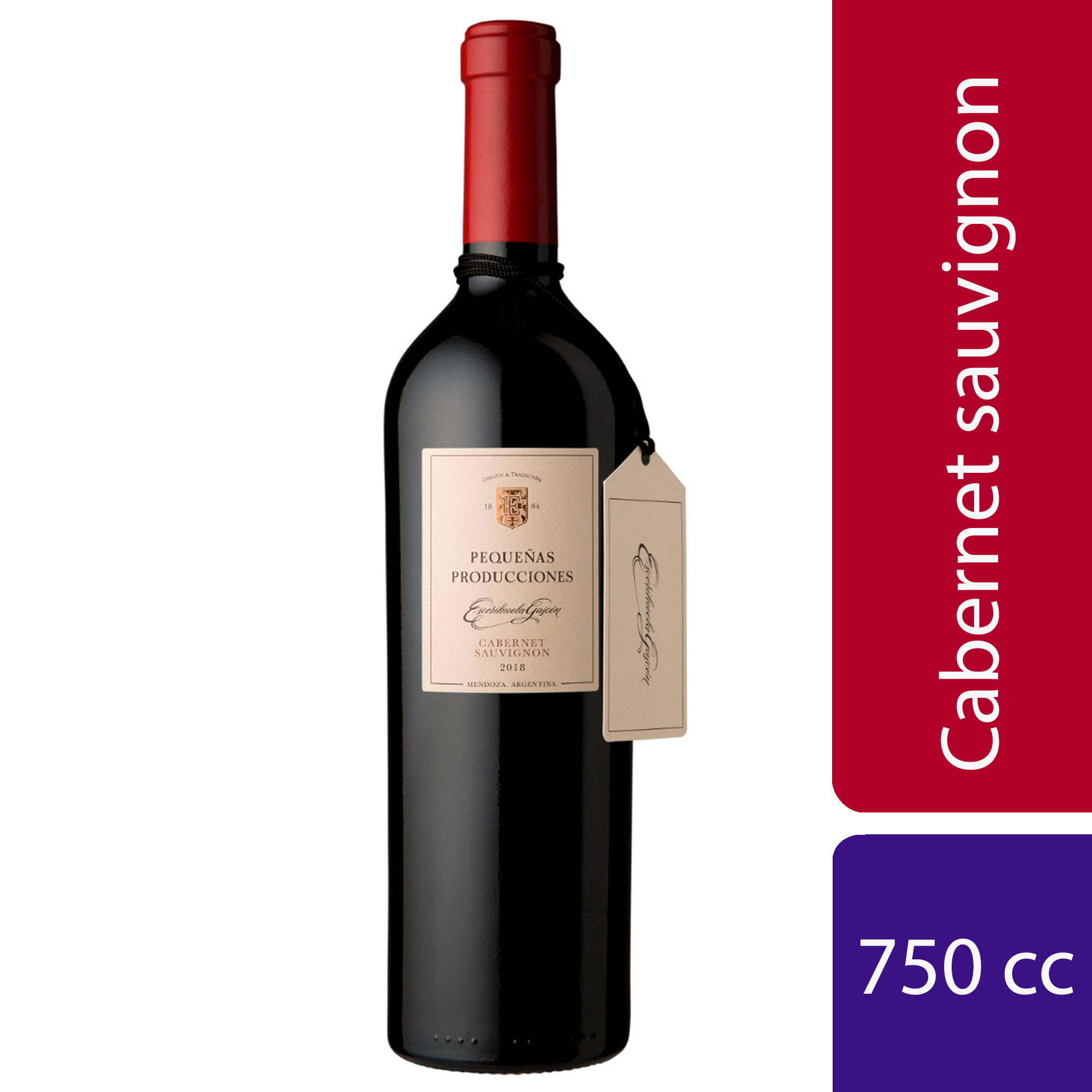 Vino tinto Escorihuela Gascon cabernet uke mapu 750 cc. - Carrefour