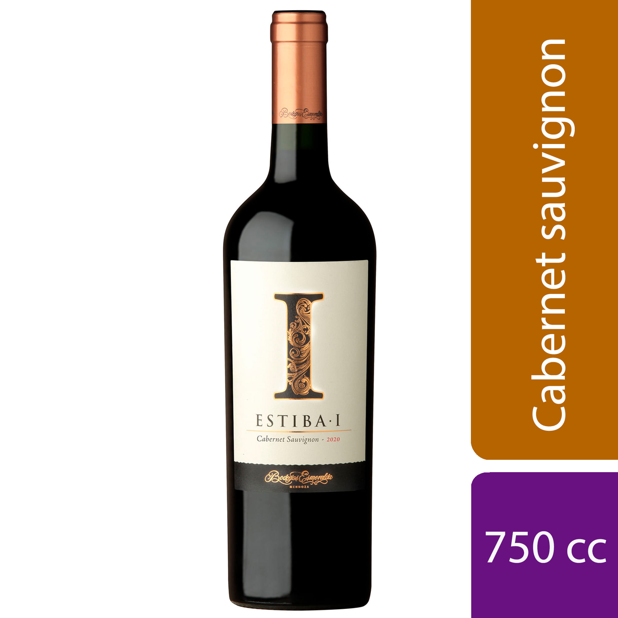 Vino tinto cabernet sauvignon Estiba I 750 cc. - Carrefour