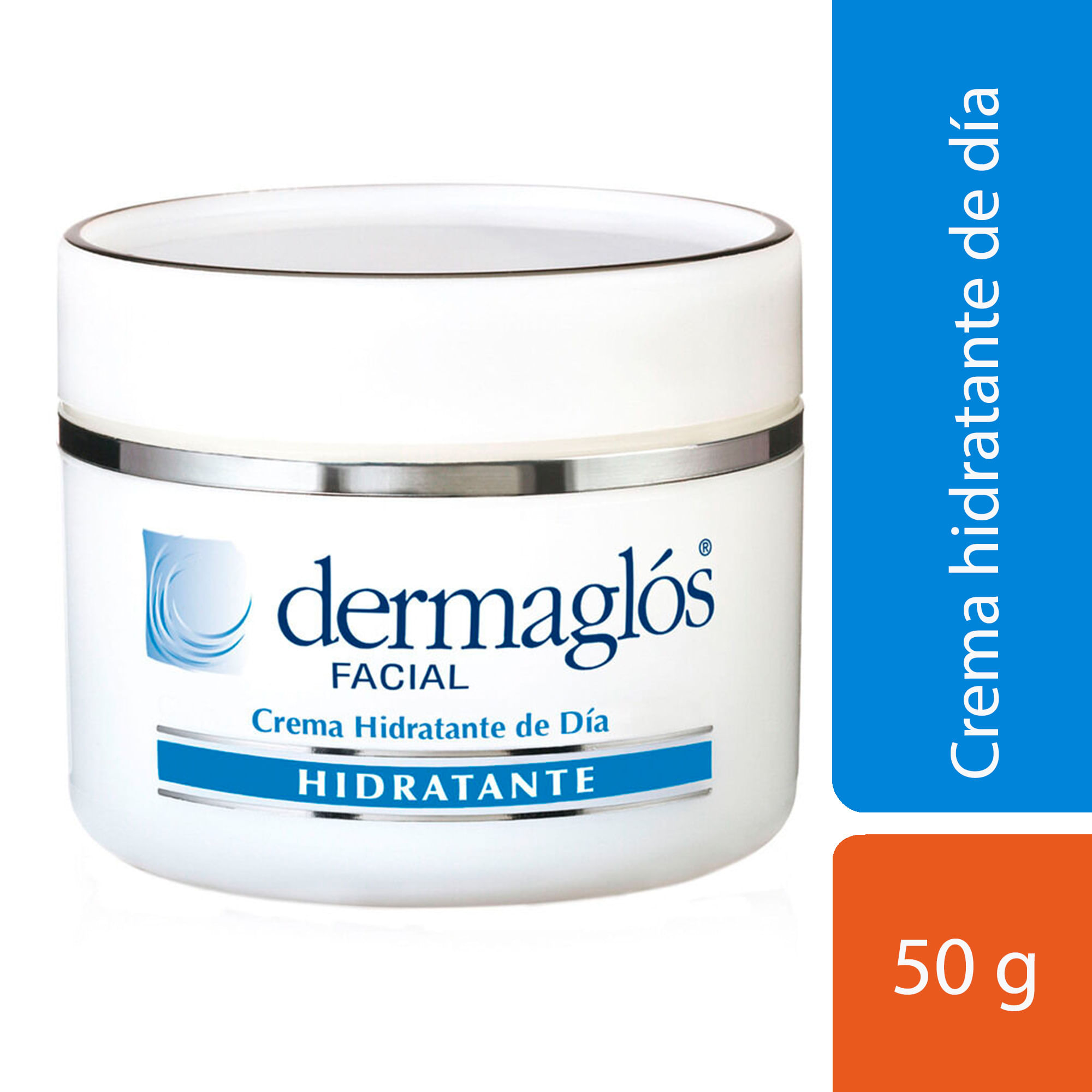 Crema facial Dermaglós hidratante día 50 g. - Carrefour