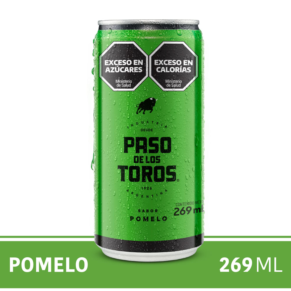 Gaseosa pomelo Paso de los Toros en lata 269 ml - Carrefour