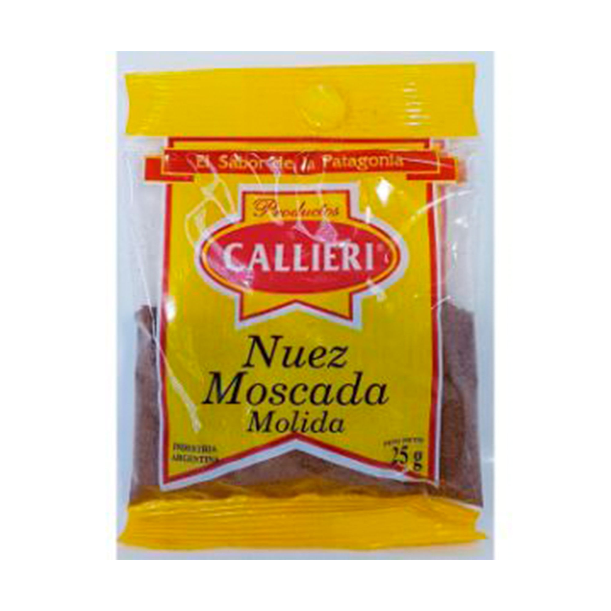 Nuez moscada Callieri molida en sobre 25g. - Carrefour