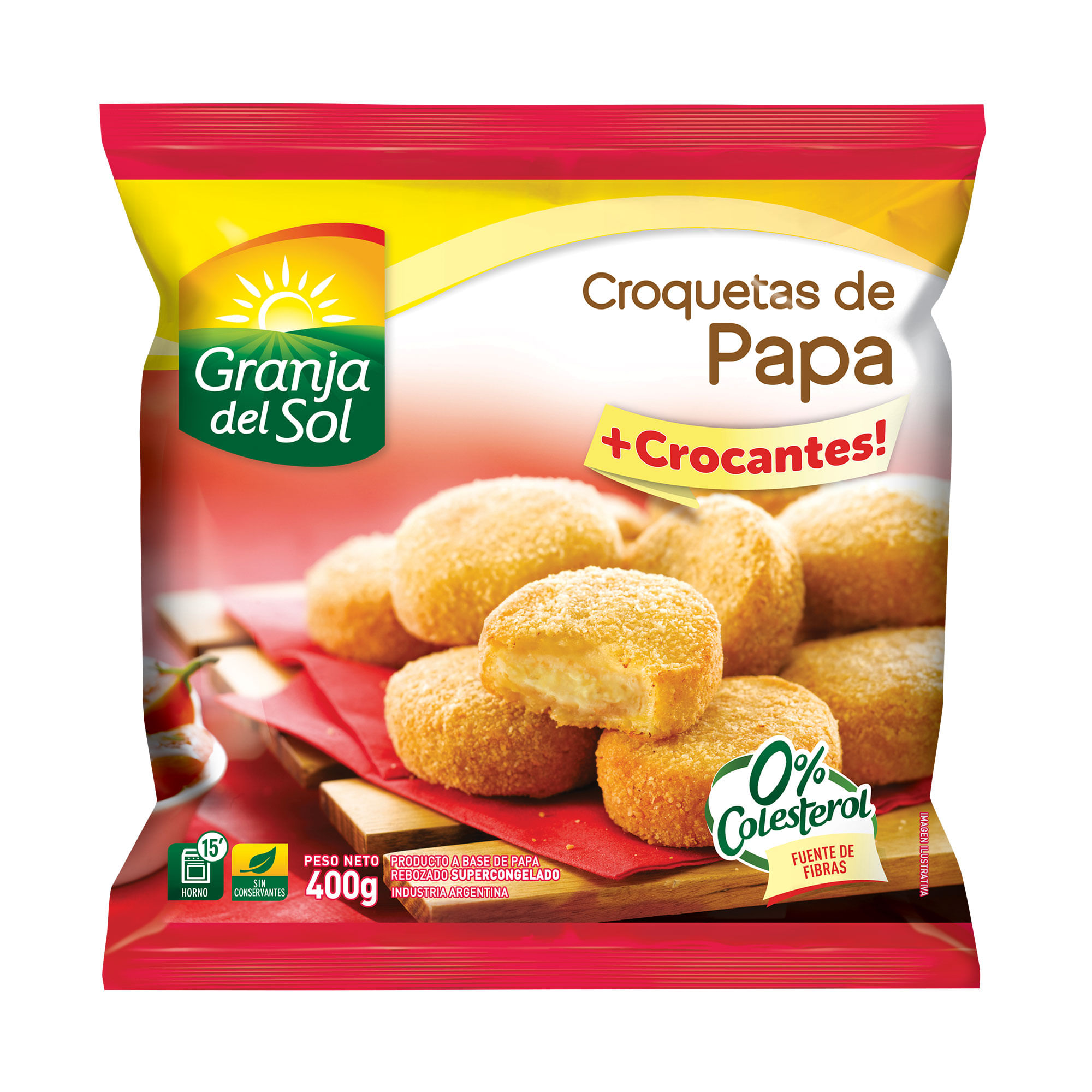 Croquetas de papa Granja del Sol 400 g. - Carrefour