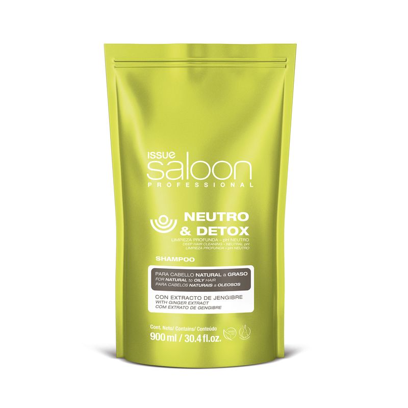 Shampoo Issue saloon neutro detox dp 900 cc. - Carrefour