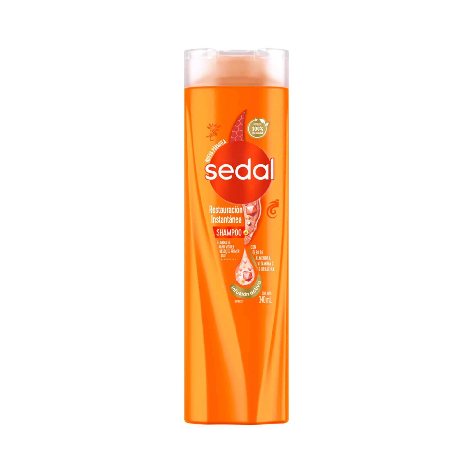 Shampoo Sedal restauración 340 cc. - Carrefour