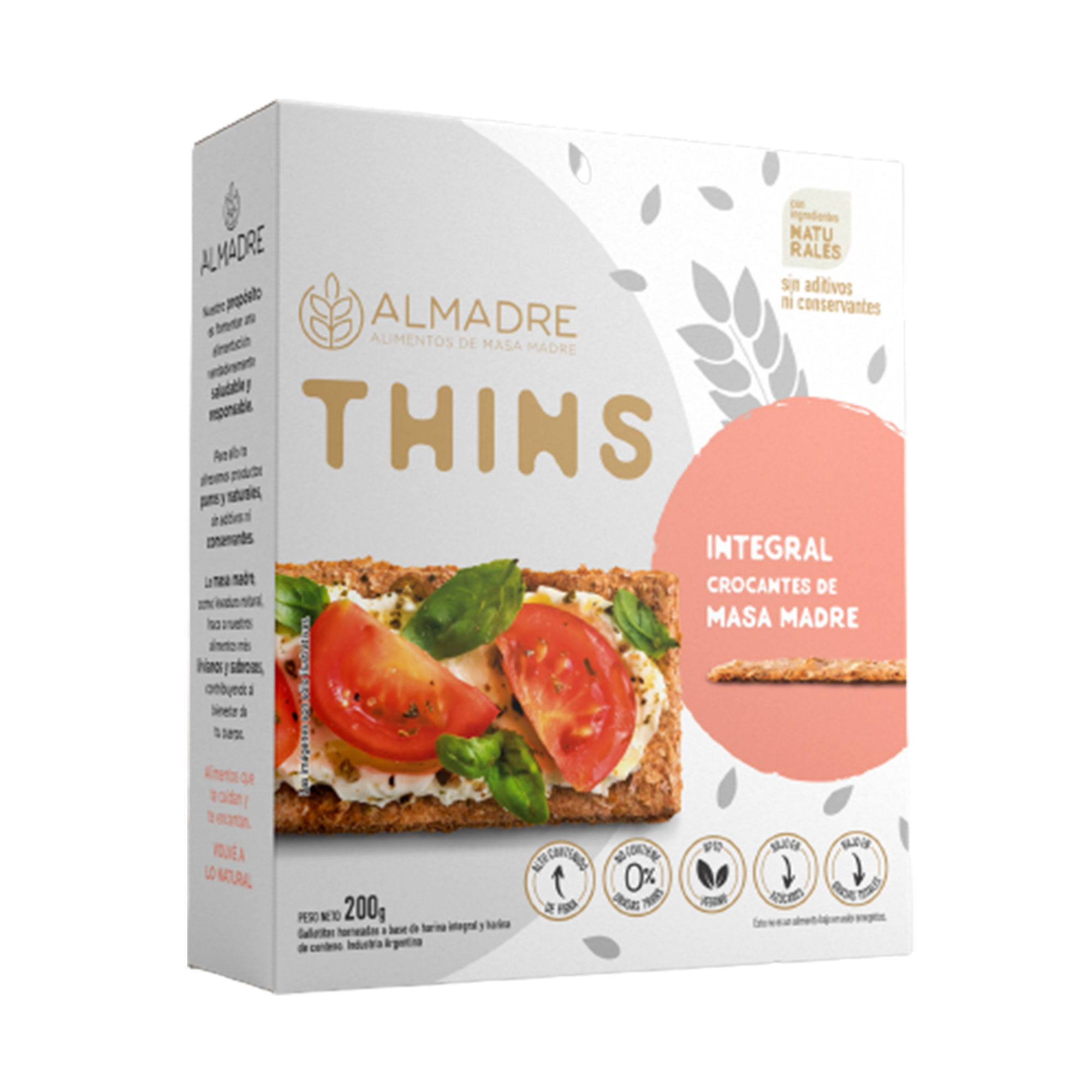Snacks Almadre thins tradicional 200 g. - Carrefour