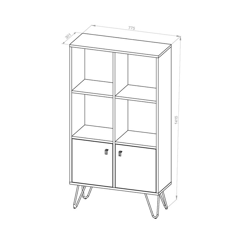 Modulo 2 cuerpos línea industrial - Carrefour
