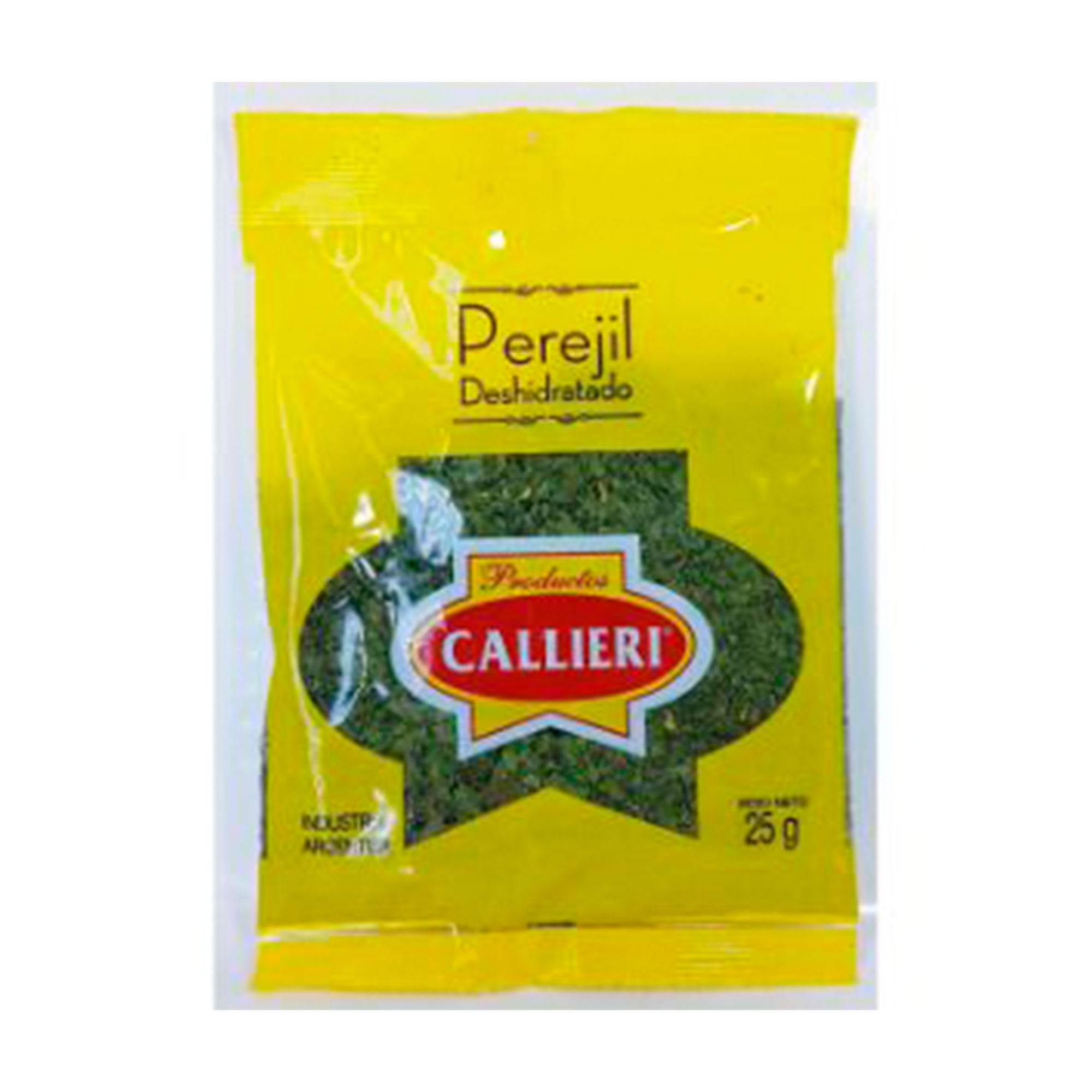 Perejil deshidratado Callieri en sobre 25 g. - Carrefour