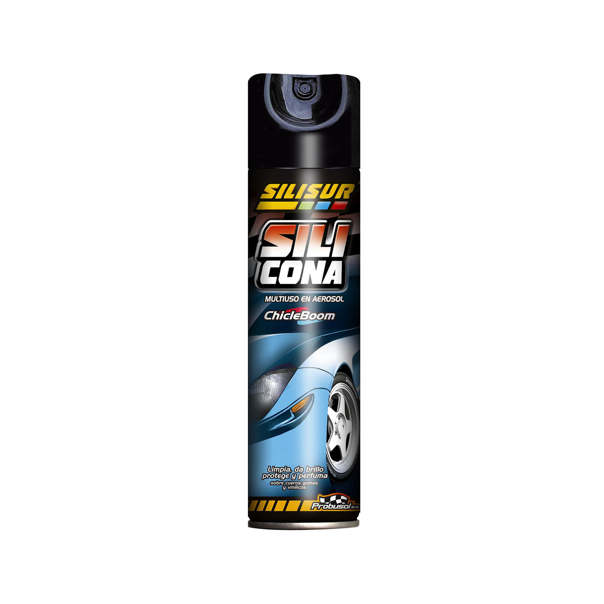 Silicona en aerosol Silisur 260 gr. Chicle boom - Carrefour