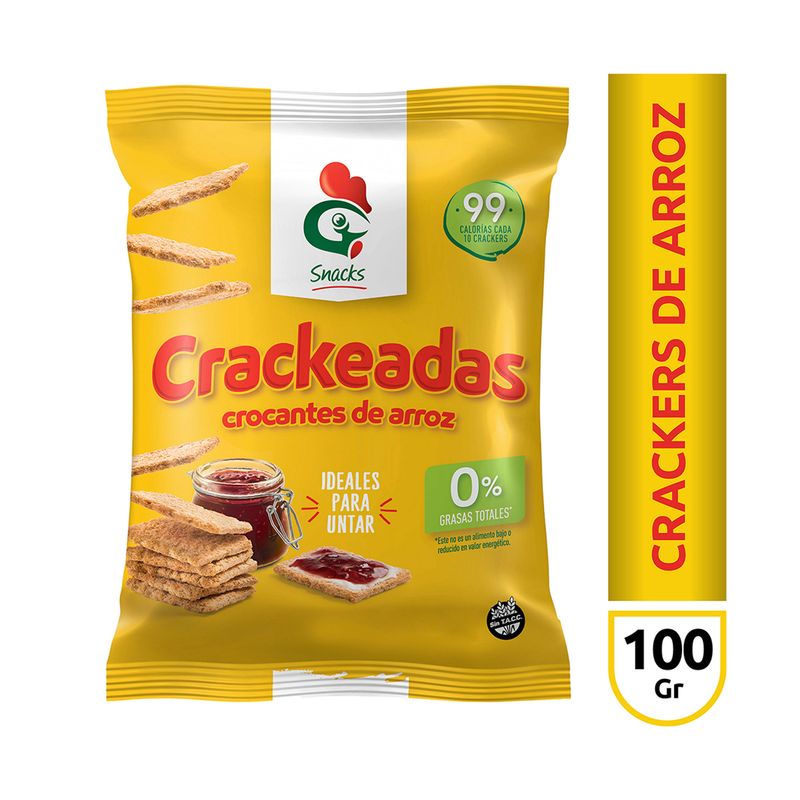 Galletas de arroz Gallo snacks crackeadas 100 g. - Carrefour