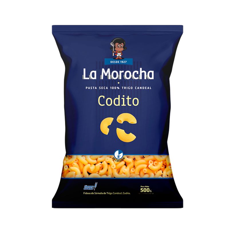 Fideos coditos La morocha en bolsa 500 g. - Carrefour