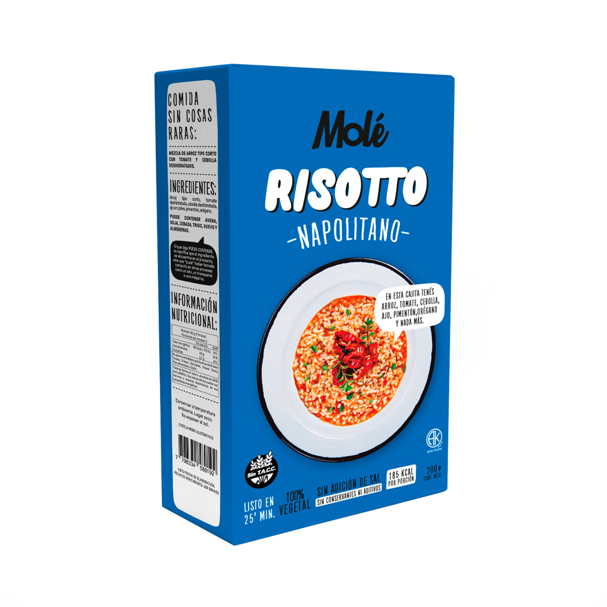 Comida lista Molé riotto napolitano 200 g. - Carrefour