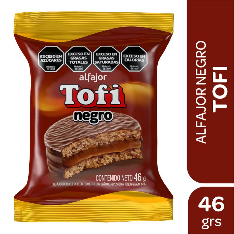 Alfajor Tofi negro 46 g. - Carrefour