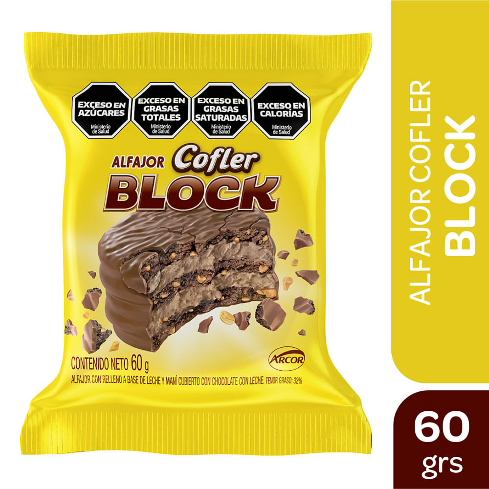 Alfajor negro block Cofler 60 g. - Carrefour