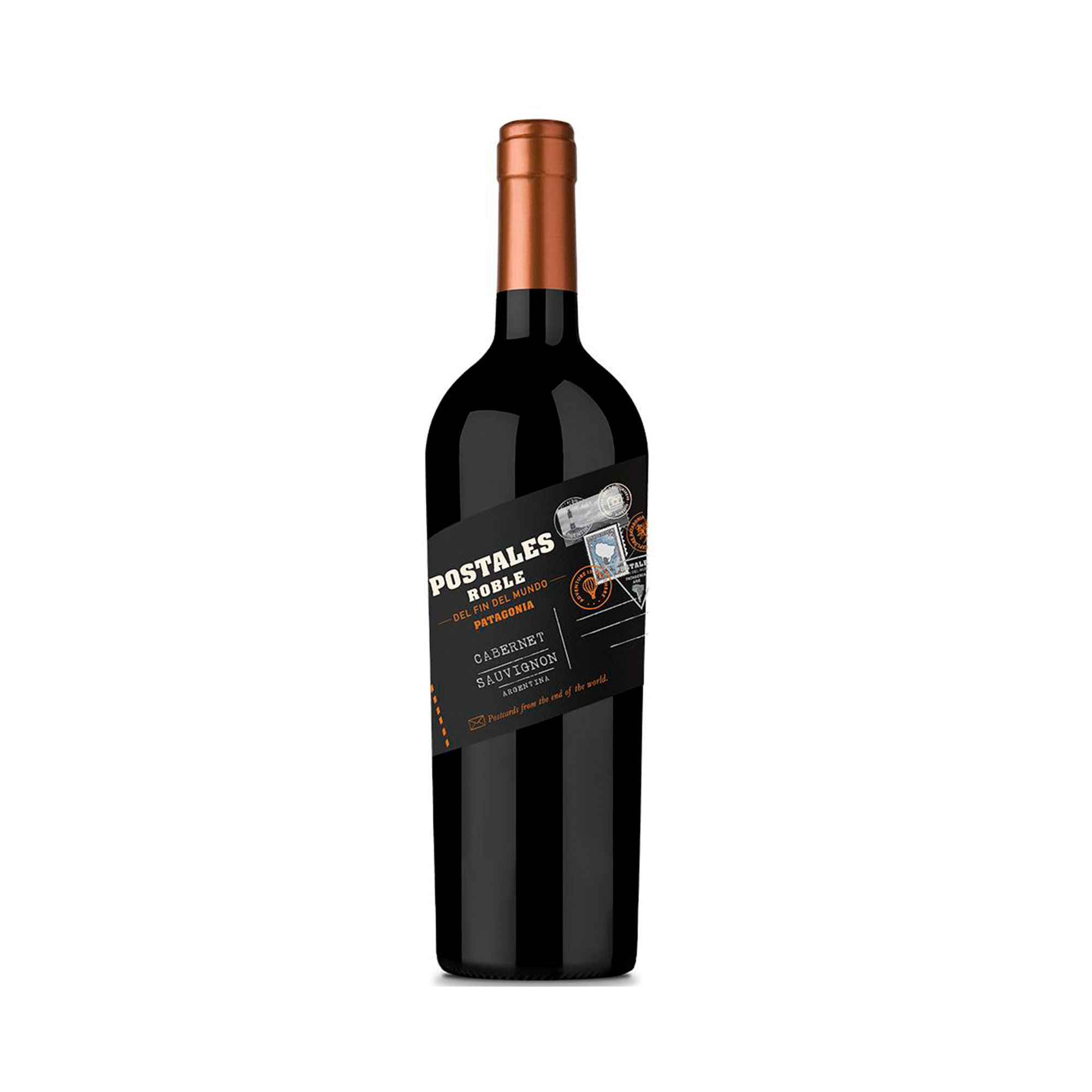 Vino tinto Postales cabernet roble 750 cc. - Carrefour