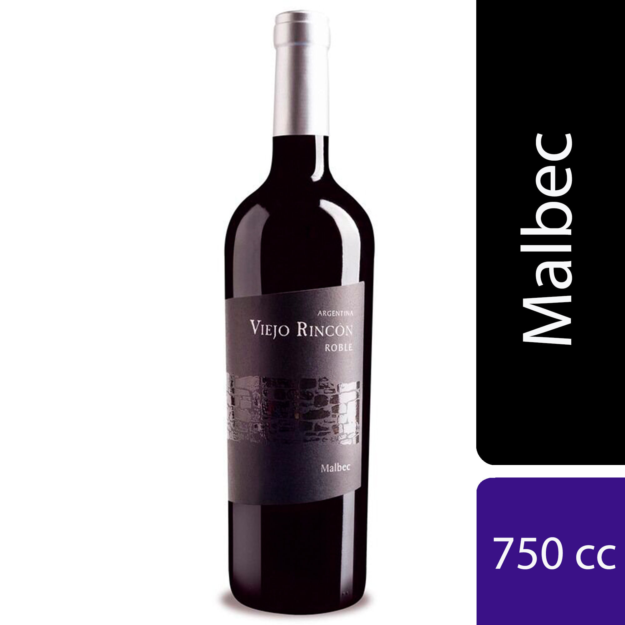 Vino tinto Viejo rincon malbec 750 cc. - Carrefour