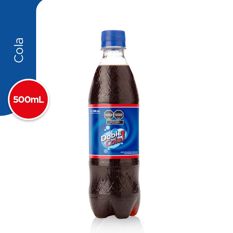 Gaseosa cola Doble Cola regular pet 500 ml - Carrefour