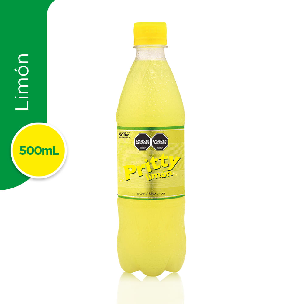 Gaseosa limón Pritty regular pet 500 ml - Carrefour
