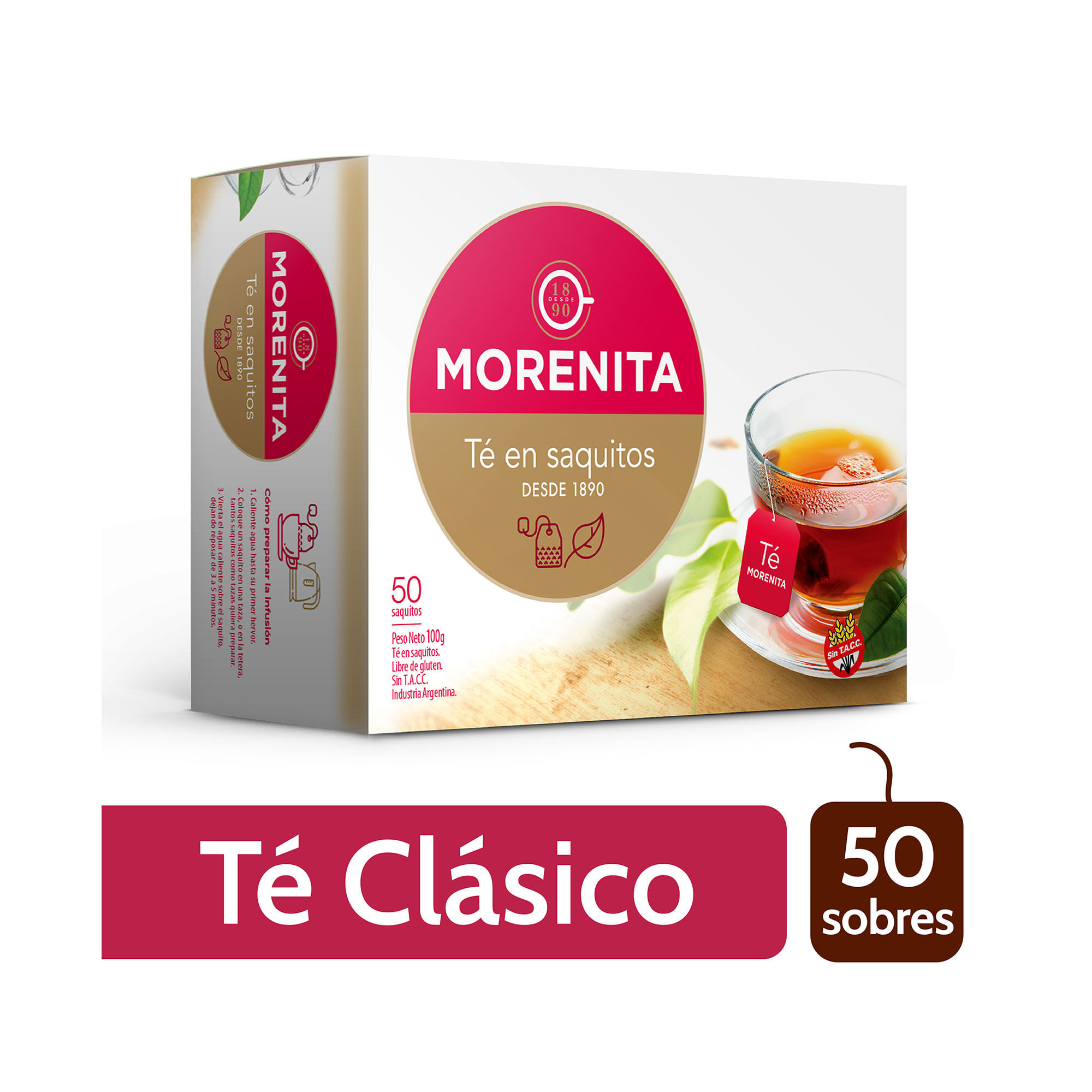 Té Morenita negro x 50 uni - Carrefour