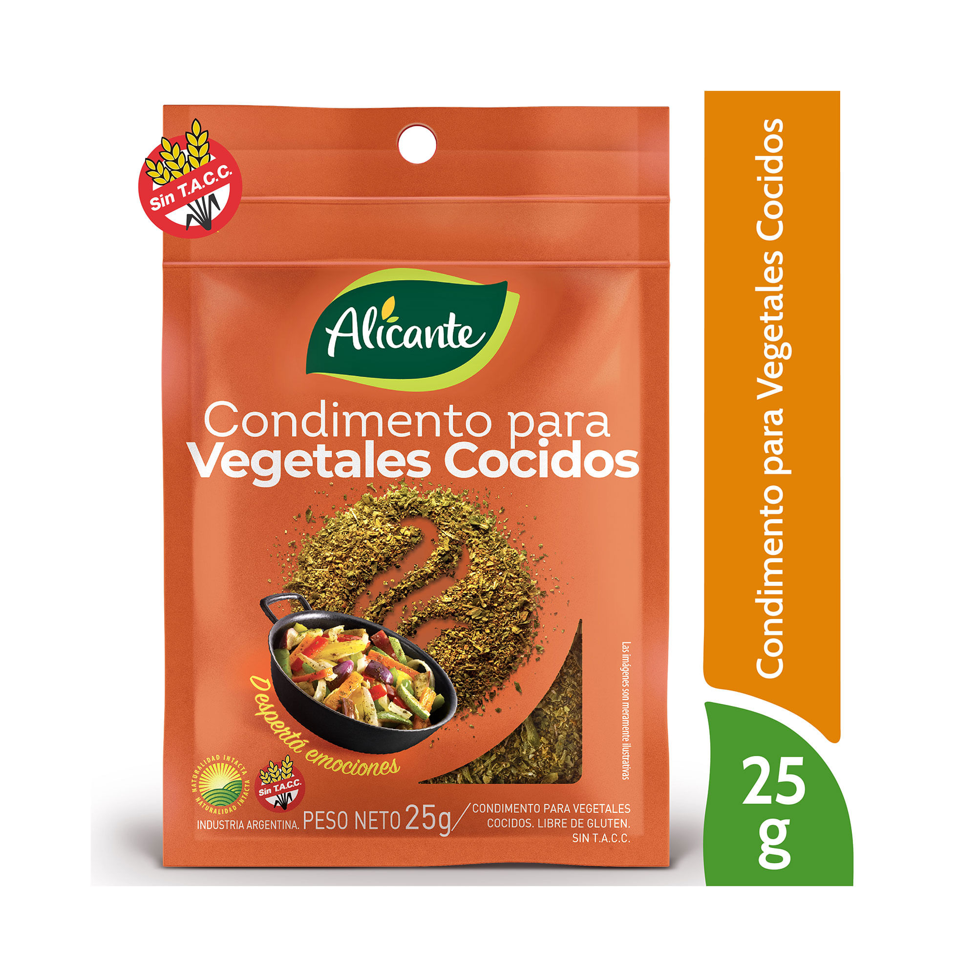 Condimento Alicante vegetales sobre 25 g. - Carrefour