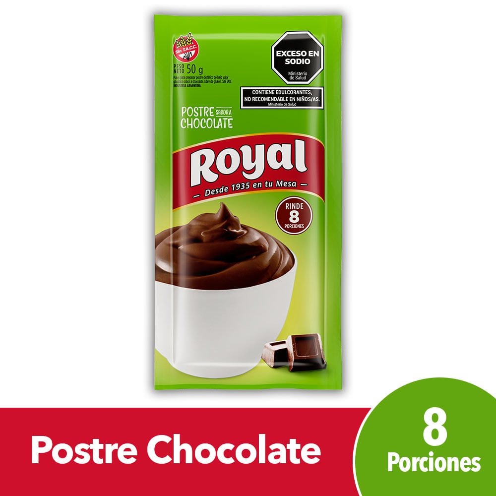 Postre Royal de chocolate 50 g. - Carrefour