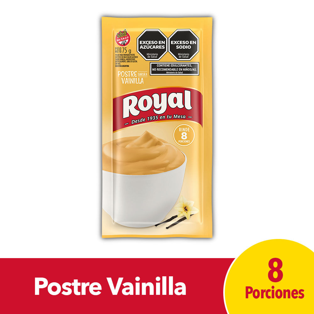 Postre Royal de vainilla 75 g. - Carrefour