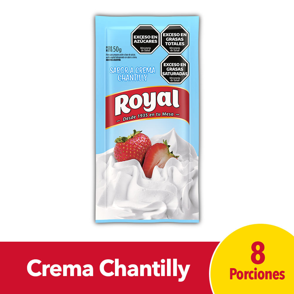 Crema chantilly Royal 50 g. - Carrefour