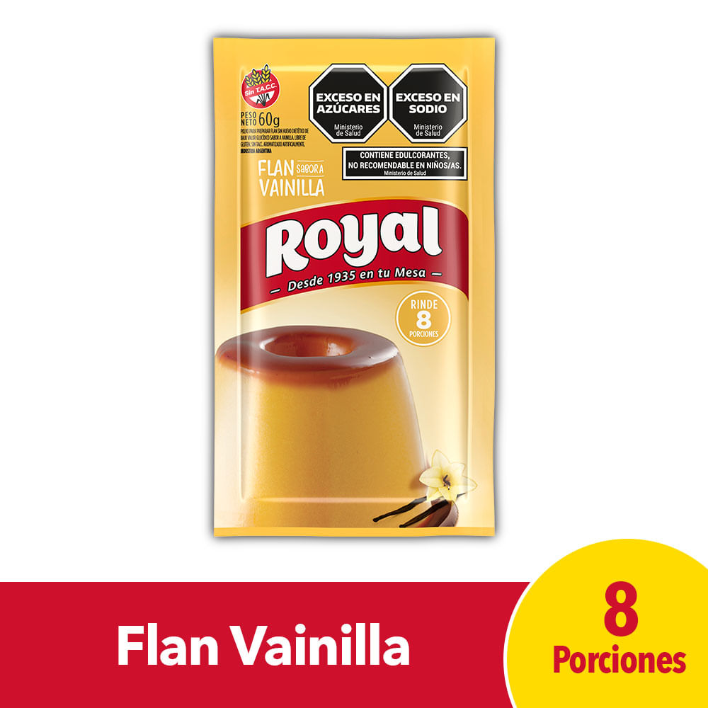 Flan Royal de vainilla 60 g. - Carrefour