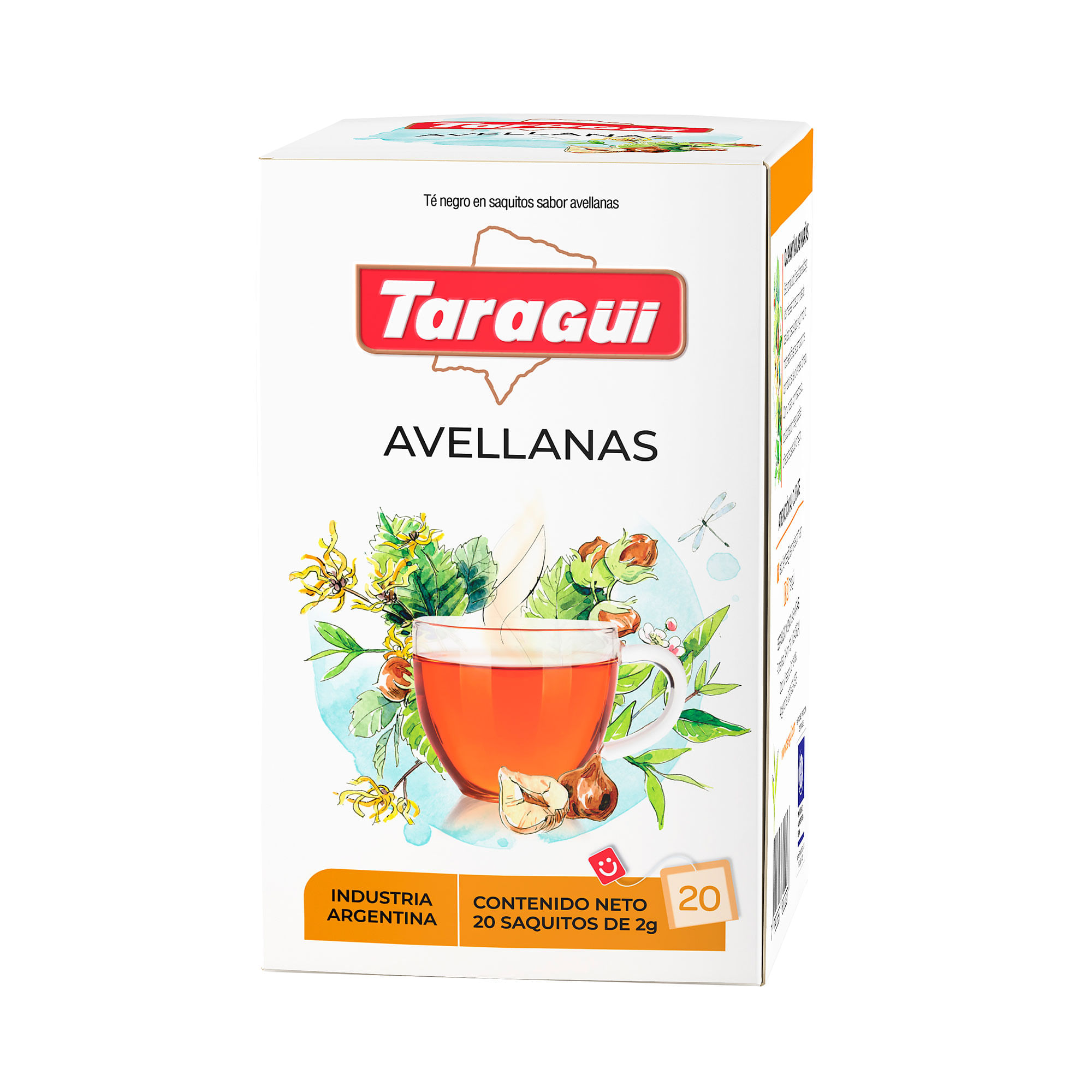 Té saborizado Taragui avellanas 20 uni - Carrefour