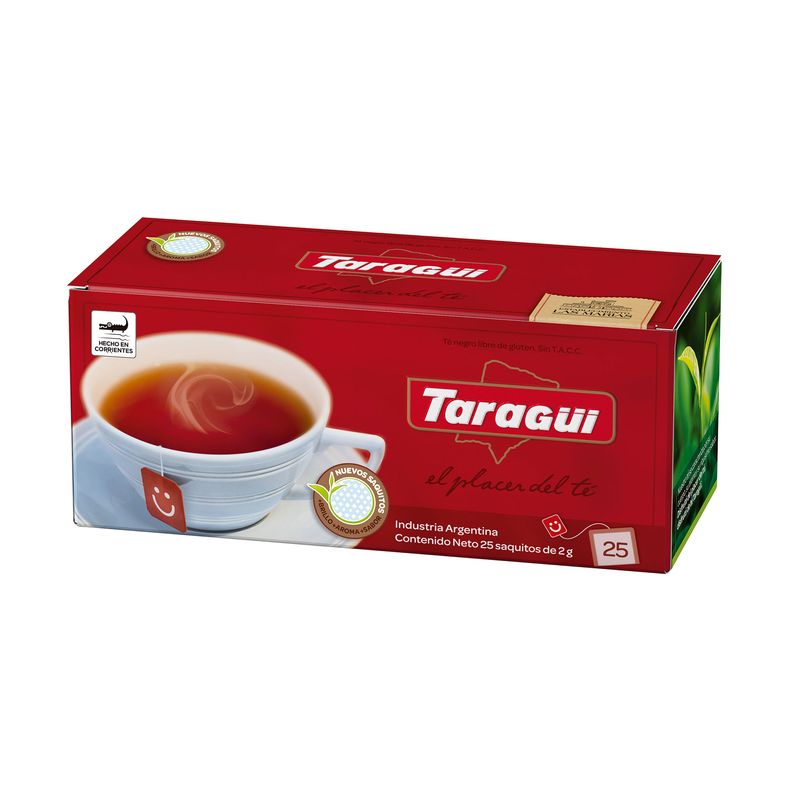 Té Taragui filtro diamantado x 25 uni - Carrefour