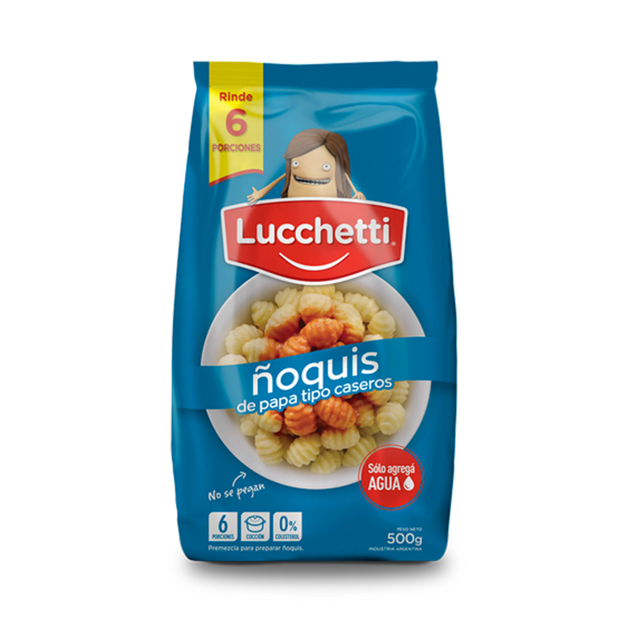 Premezcla Lucchetti ñoquis de papa fort 500 g. - Carrefour