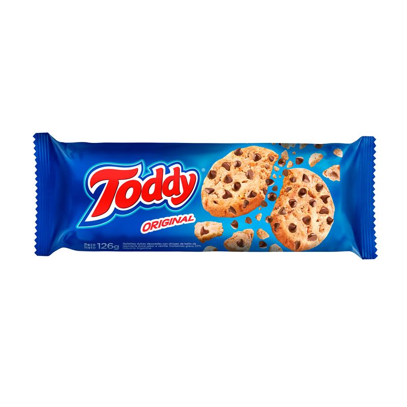 Galletitas Toddy con chips de chocolate 126 g. - Carrefour