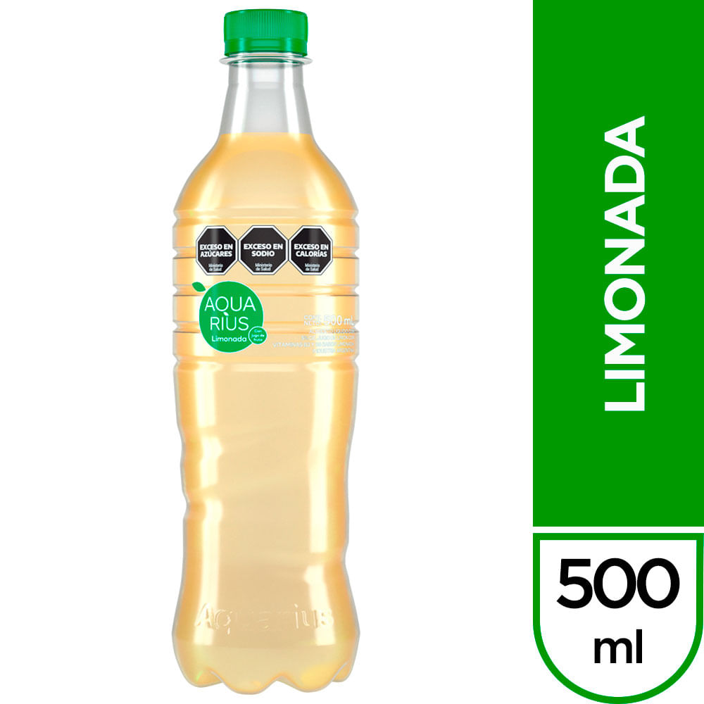 Agua saborizada limonada Aquarius 500 ml - Carrefour