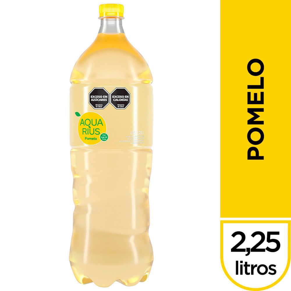 Agua saborizada de pomelo Aquarius 2,25 lts - Carrefour