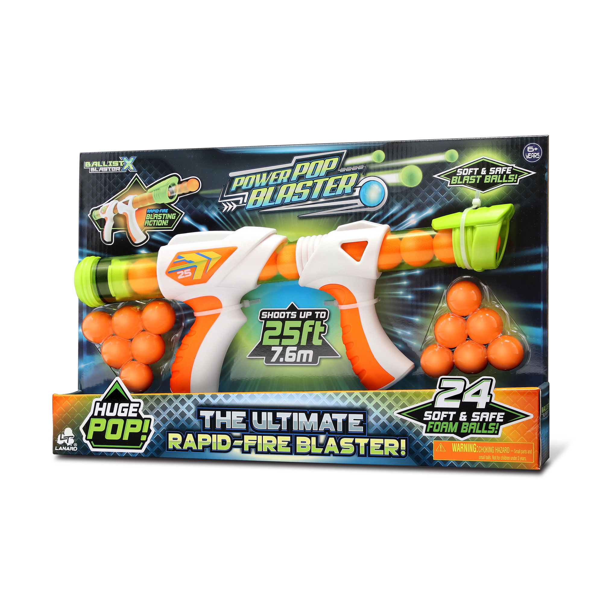 Pistola power pop blaster - Carrefour