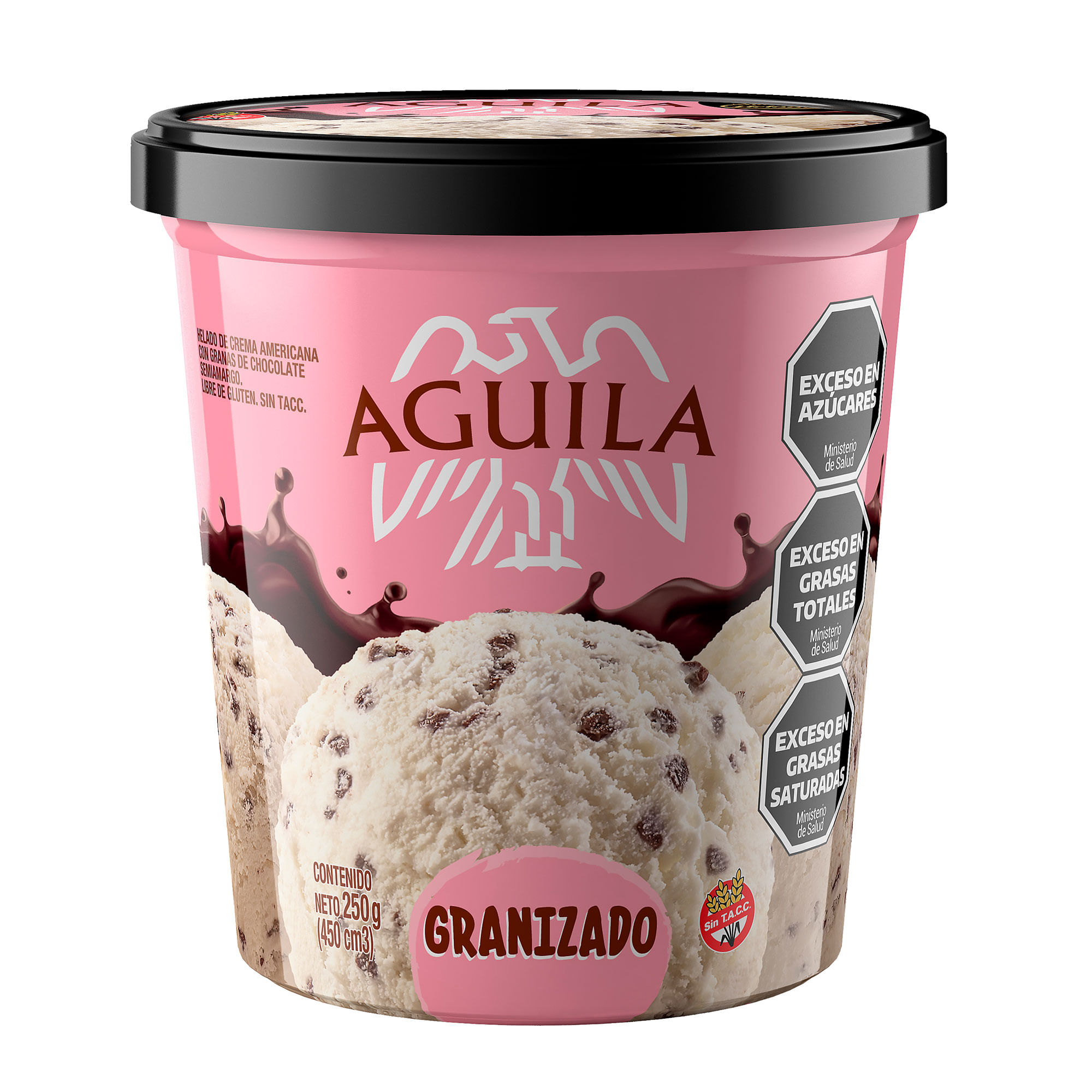 Helado granizado Águila pote 450 cc. - Carrefour